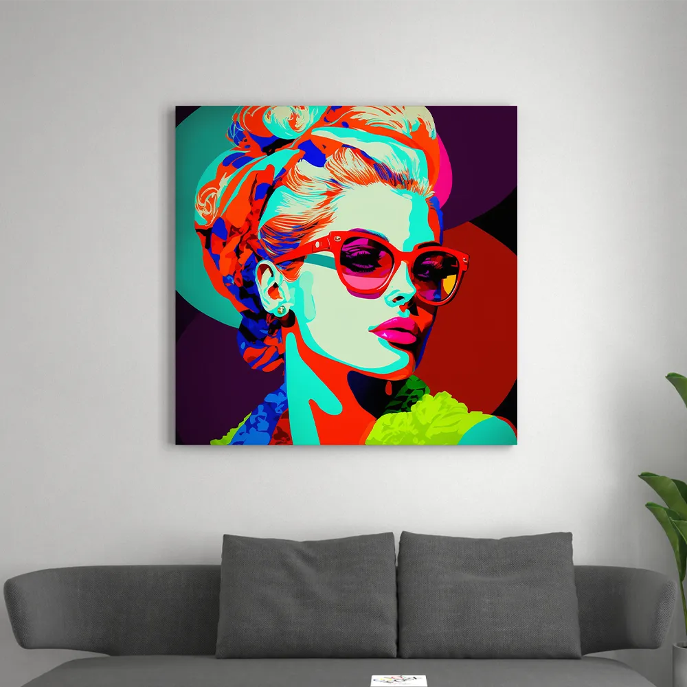 Tableau Pop Art Luxe | IA Galerie